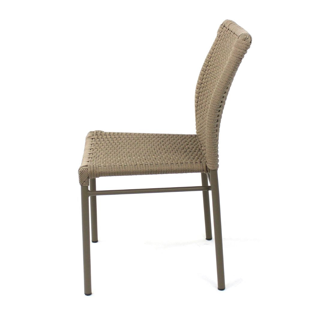 Cadeira Panamá Alumínio Fendi Corda Náutica Rami – Toth Móveis